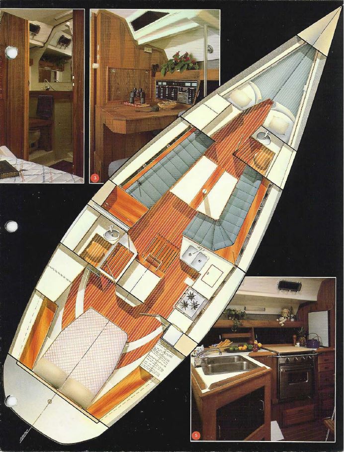 Hunter sailboat charter Lake Erie Sandusky