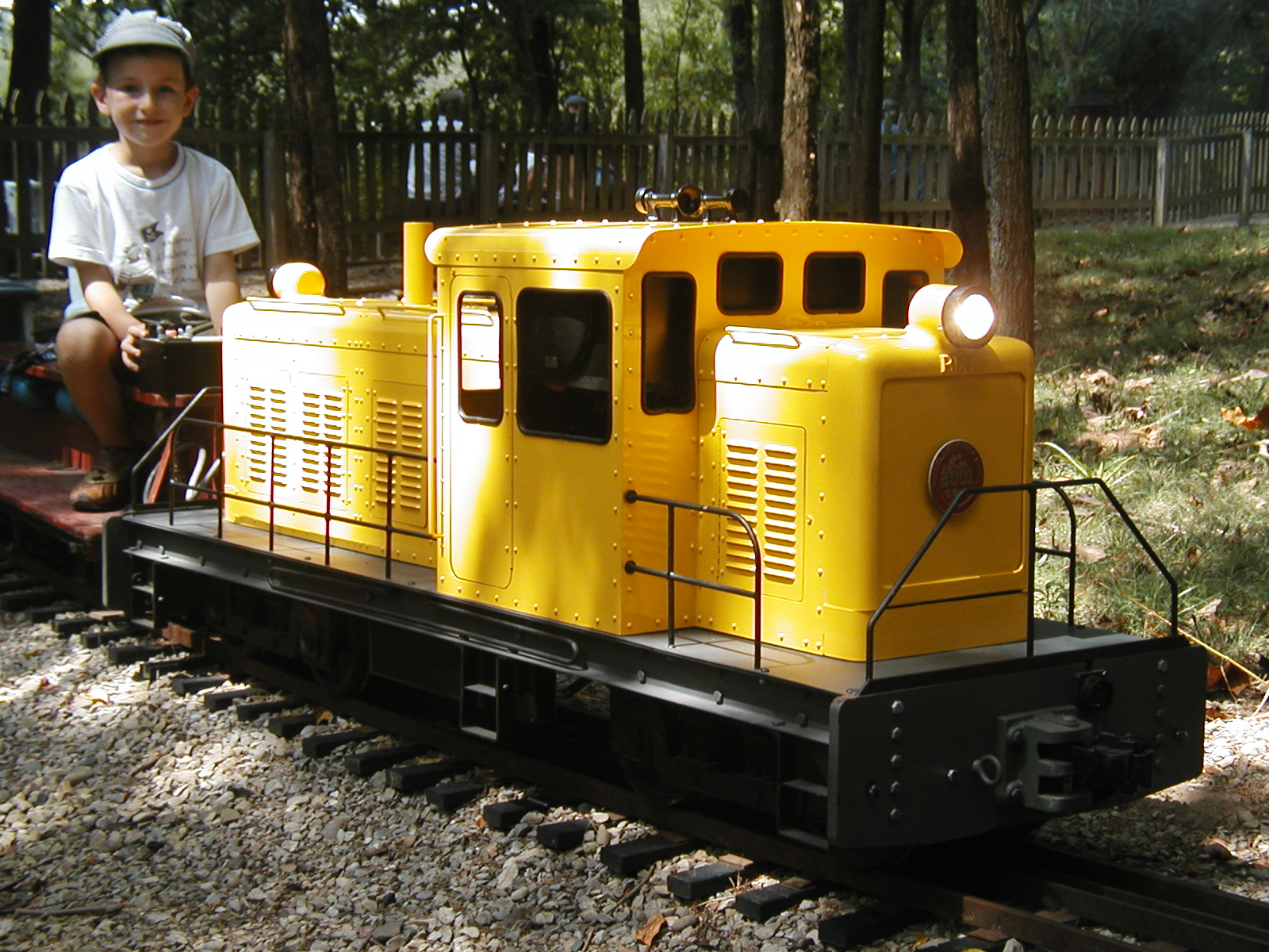 Le Zebre - Live steam RMI Diesel locomotive engine train - Schram