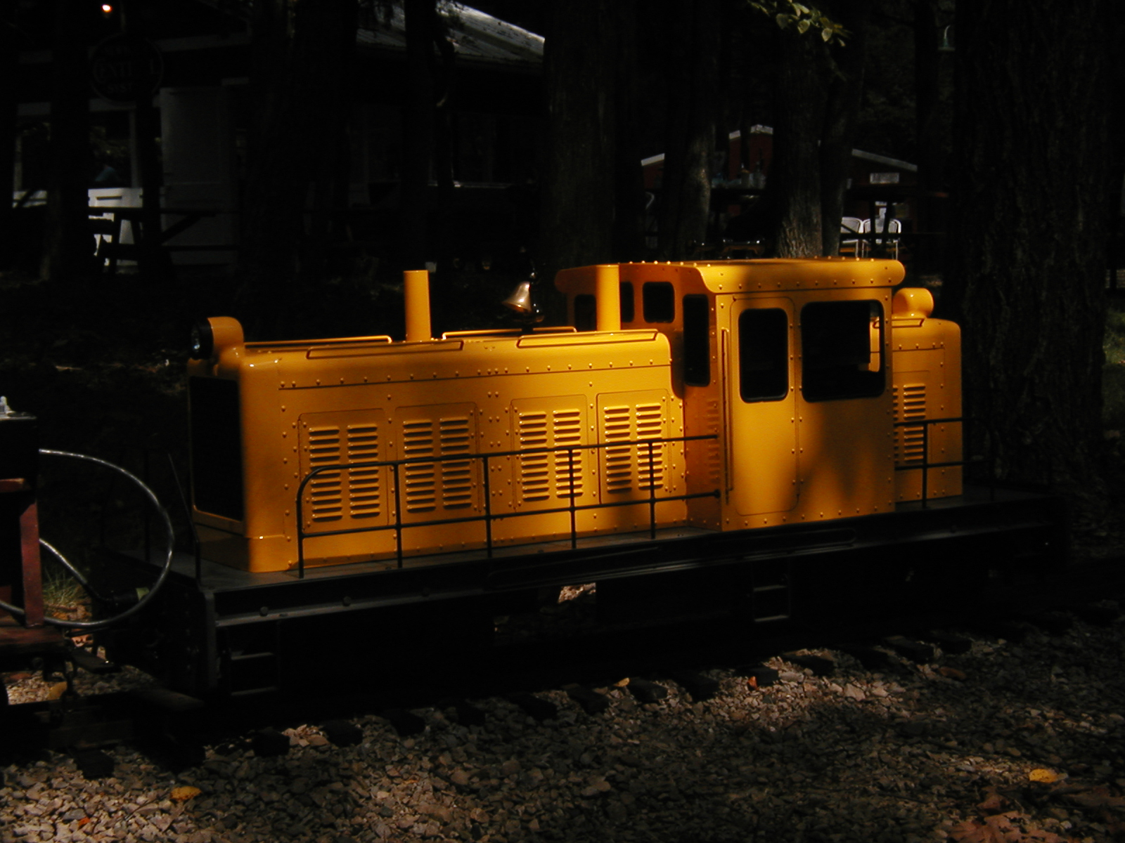 Le Zebre - Live steam RMI Diesel locomotive engine train - Schram