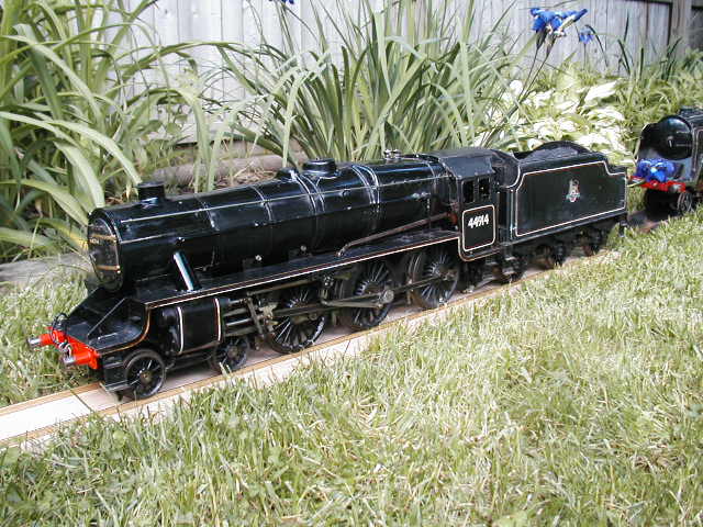 Le Zebre - Live steam Black Five locomotive engine train - Schram