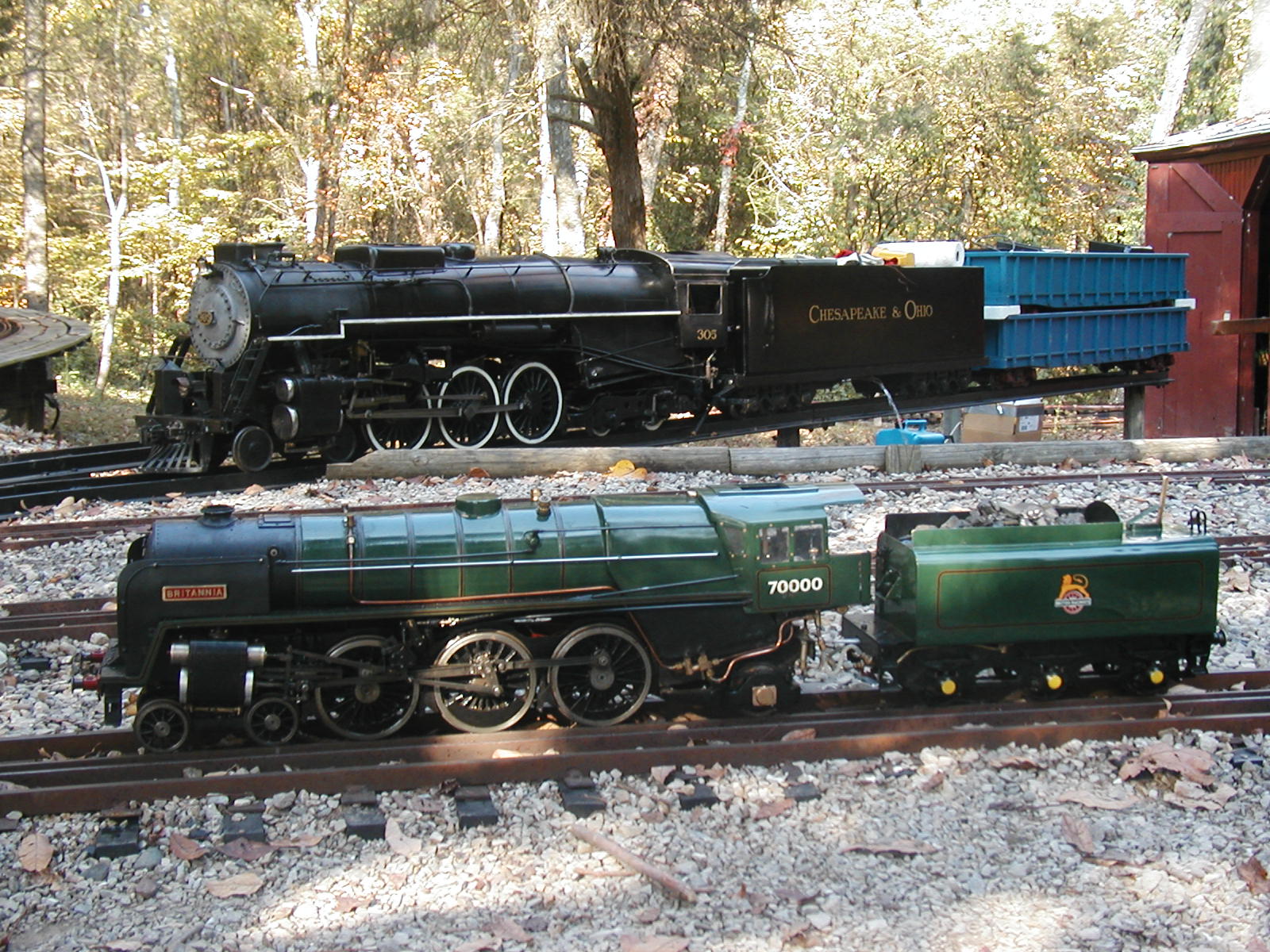 Le Zebre - Live steam Northern locomotive engine train - Schram